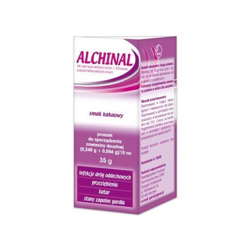 ALCHINAL proszek do sporządzania zawiesiny 35 g - cena i opinie ...