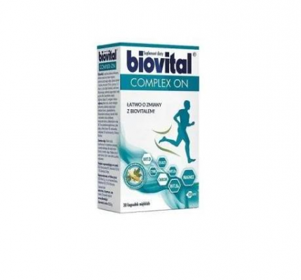 BIOVITAL Complex ON 30 kapsułek cena, opinie, wskazania