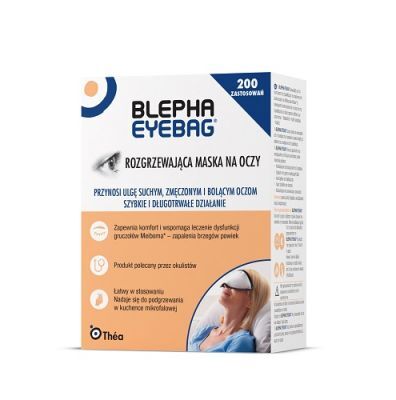 BLEPHA EYEBAG maska na oczy rozgrzewająca cena, opinie, wskazania