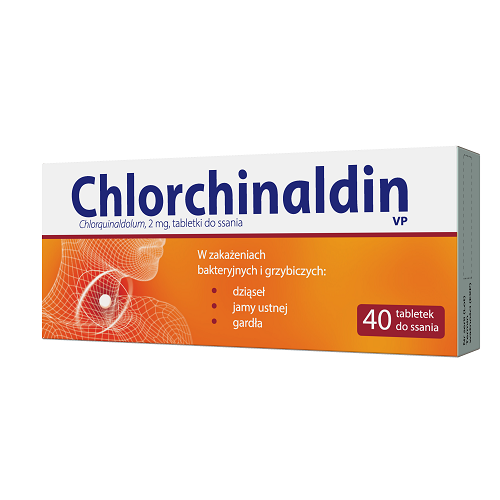 CHLORCHINALDIN VP 40 tabletek - cena i opinie - Apteka Internetowa ...