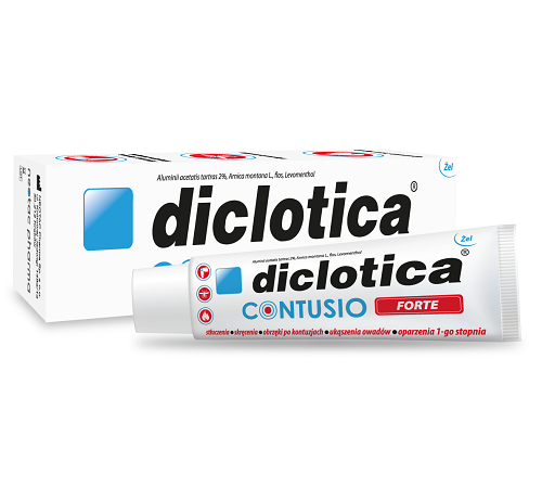 DICLOTICA contusio forte żel 75 g cena, opinie, wskazania ...