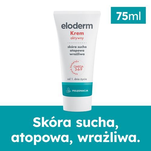 Eloderm Krem aktywny – 75 ml. Pielęgnuje skórę suchą – cena, opinie ...