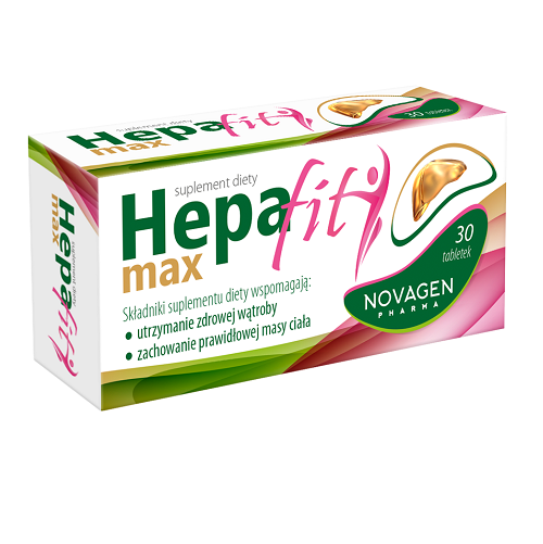 Hepafit Max – 30 tabl. Wspomaga utrzymanie zdrowej wątroby – cena, opinie