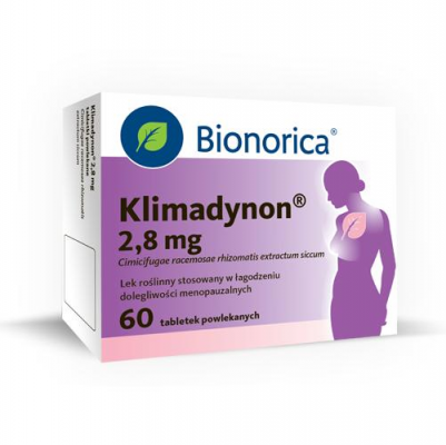 Klimadynon – 60 tabl. Łagodzi dolegliwości menopauzalne – cena, opinie ...