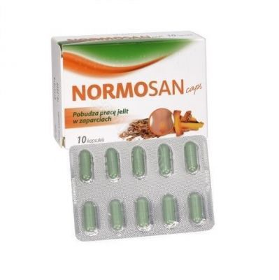 NORMOSAN 10 kapsułek cena, opinie, wskazania