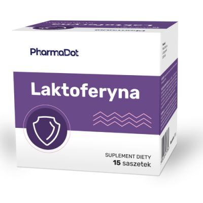 Pharma Dot Laktoferyna 100 mg, 15 saszetek cena, opinie, wskazania - Aptekazawiszy.pl