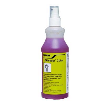 Skinsept color roztwór do odkażania skóry 350ml cena, opinie, wskazania