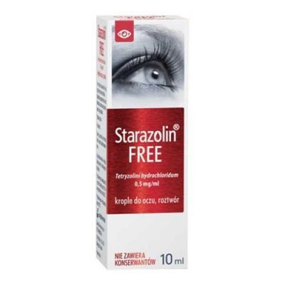 STARAZOLIN FREE krople do oczu 0,5mg/ml 10 ml - cena i opinie ...