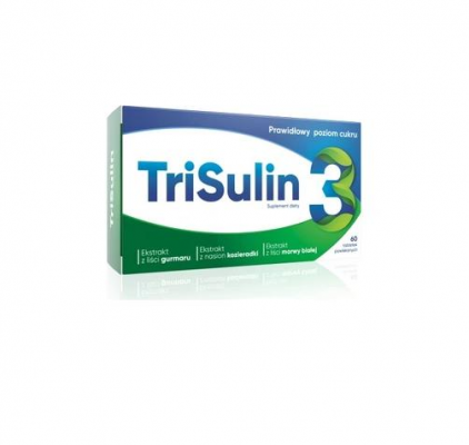 TRISULIN 60 tabletek cena, opinie, wskazania